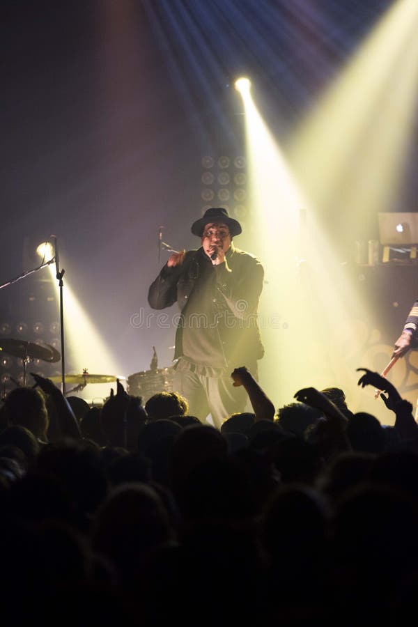 Black rapper editorial image. Image of good, concert - 87799735