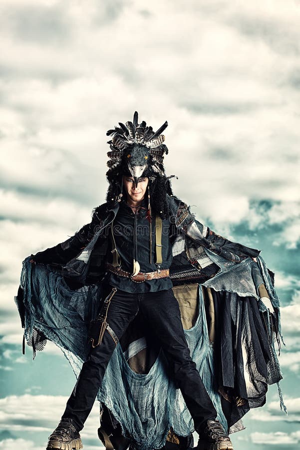 Black raven stock photo. Image of carnival, animal, folklore - 33276882