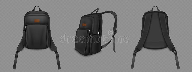 Realistic School Bag Stock Illustrations – 2,093 Realistic School Bag ...