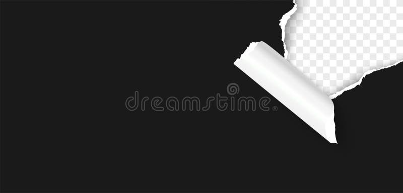 Ripped Paper Corner Texture Stock Illustrations – 848 Ripped Paper ...