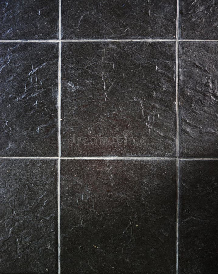 Black Rectangle Stone Tile stock image. Image of wall - 79361499