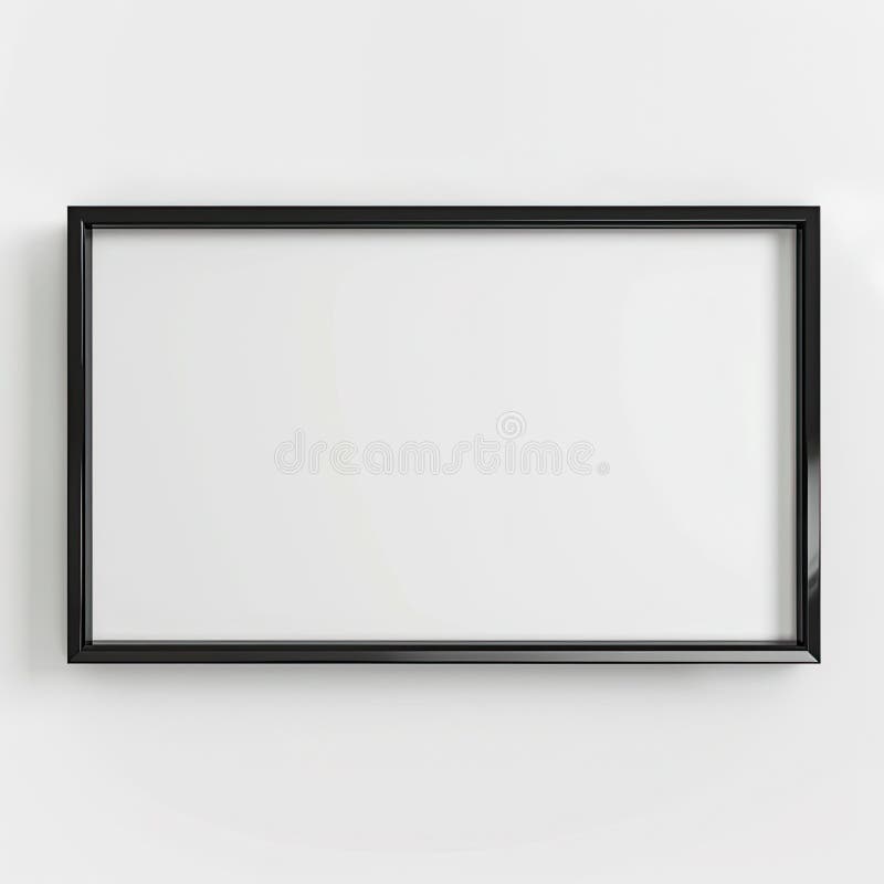 Black rectangular frame stock illustration. Illustration of shutter ...