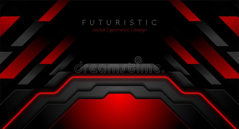 Abstract Technology Concept Industrial Web Header Banner Stock Vector ...