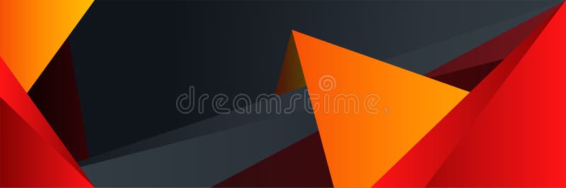 Black and Red Banner Background. Vector Abstract Graphic Design Banner ...