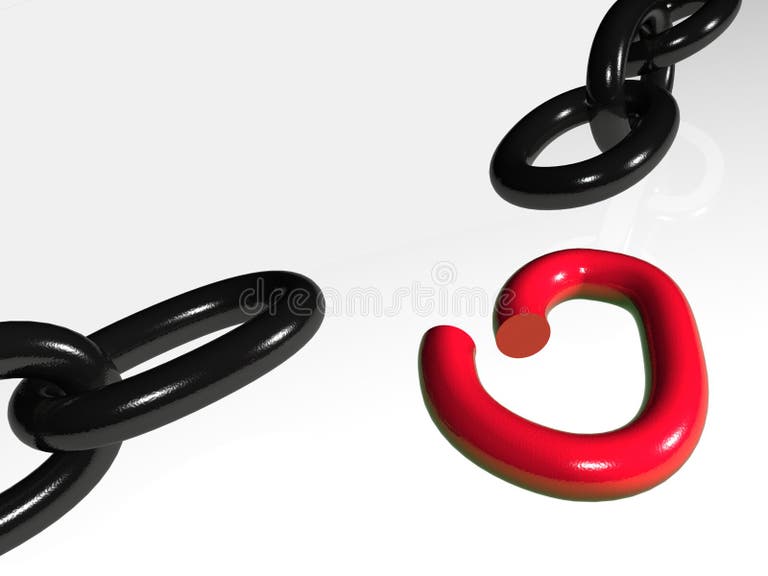 Broken Red Chain Black Background Stock Illustrations – 129 Broken Red ...