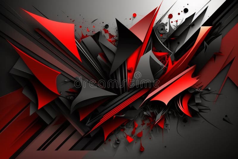 Black Red Creative Background Background with Abstract Box Rectangle ...