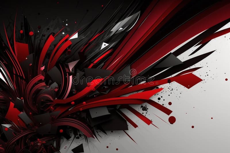 Black Red Creative Background Background with Abstract Box Rectangle ...