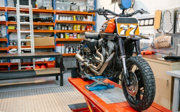 362 Empty Motorcycle Garage Stock Photos - Free & Royalty-Free Stock ...