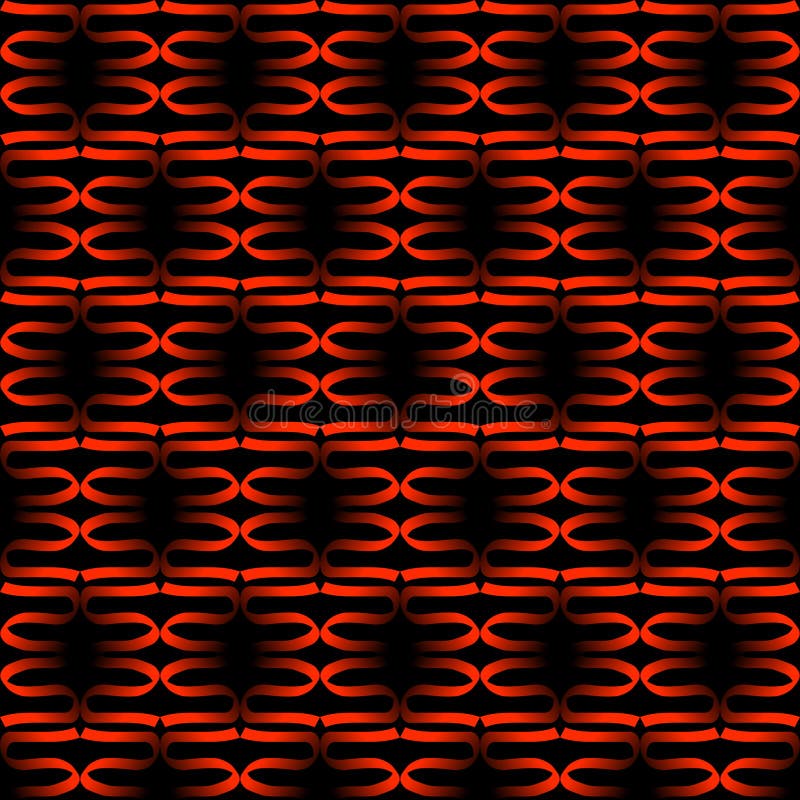 Black and Red Geometric Seamless Pattern with Line Stock Vector ...