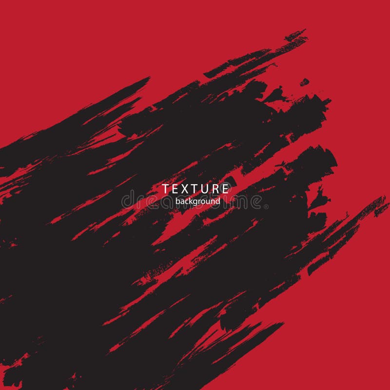 Black and Red Grunge Texture with Distressed Effect. Ink Splash Stock ...