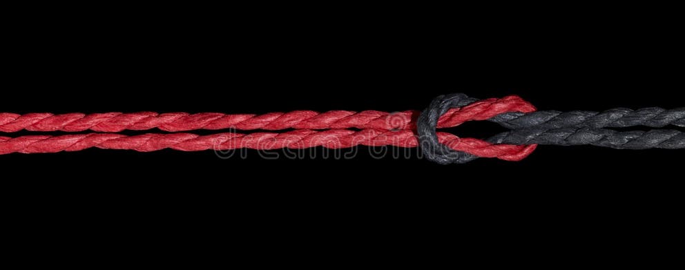 Black and red knot stock photo. Image of knot, clean - 33149282