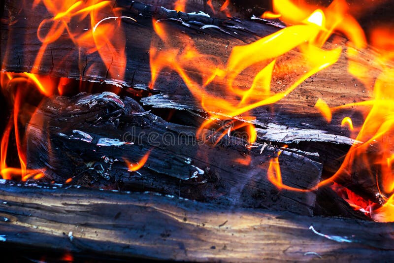 Black, Red and Orange Flame, Fire and Charcoal Textured Background ...