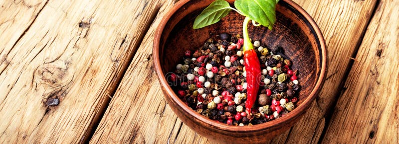 Different Kinds of Peppercorns. Stock Image - Image of pile, healthy ... Different Kinds of Peppercorns. Stock Image - Image of pile, healthy ...