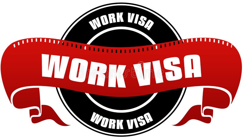 Work Visa Application Concept Icon Stock Vector - Illustration of ... Work Visa Application Concept Icon Stock Vector - Illustration of ...