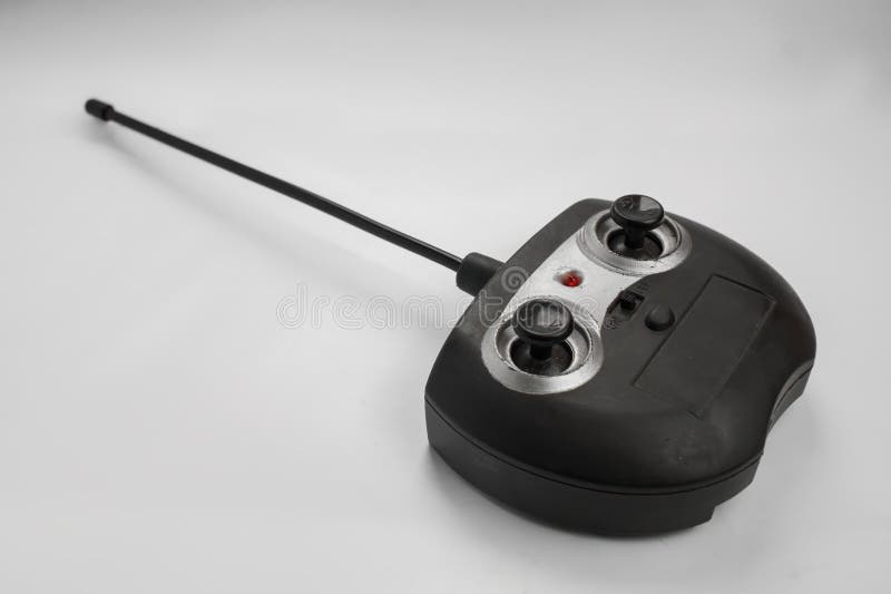 Red and Black Remote Controlled Airplane in Field Stock Image - Image ...