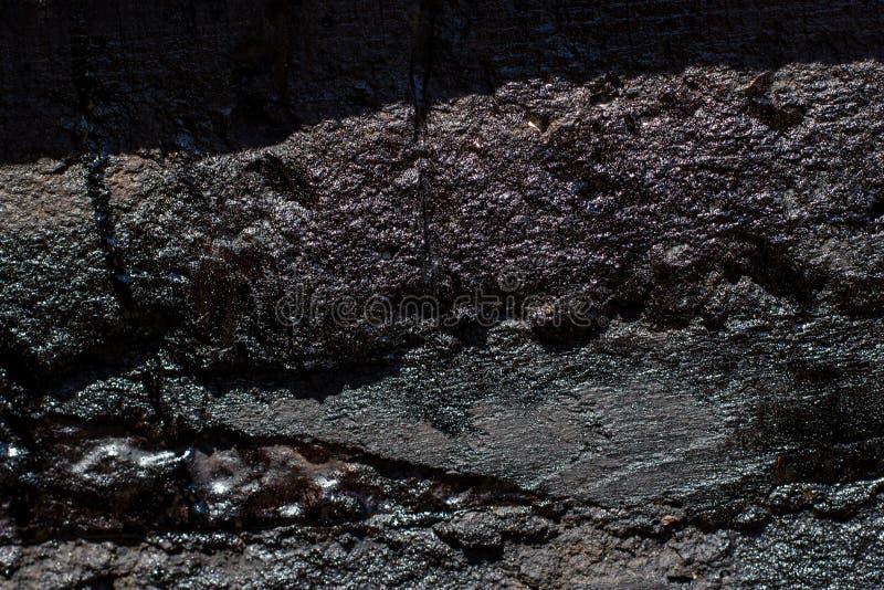 Black Resin Wall Texture with Scratches and Cracks. Stock Image - Image ...