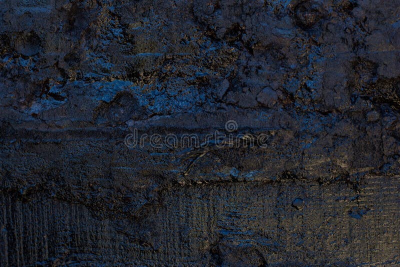 Black Resin Wall Texture with Scratches and Cracks. Stock Image - Image ...