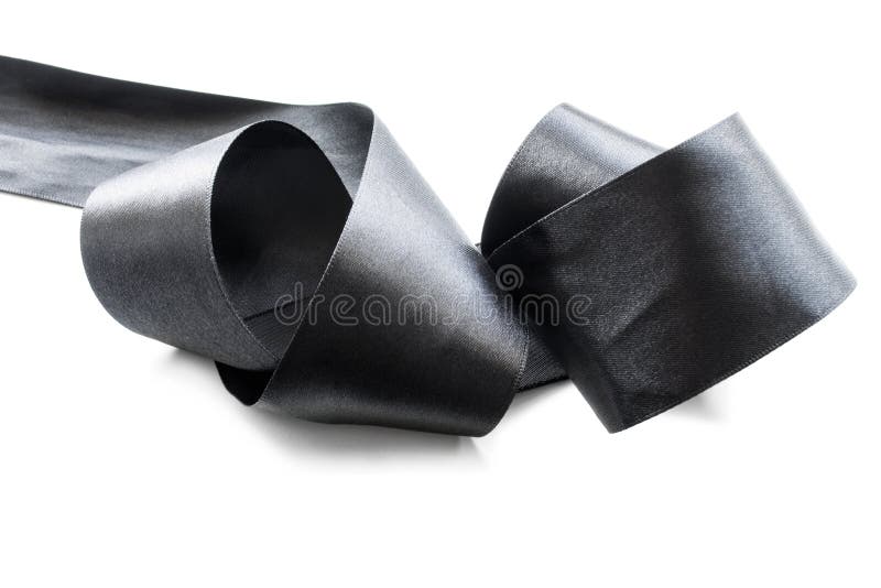Black ribbon stock image. Image of decorative, chic, fashionable - 38957353