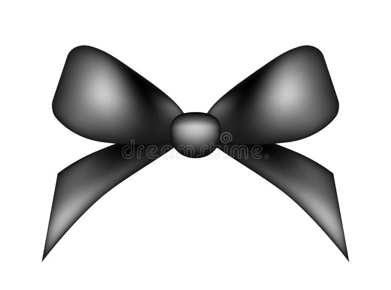 Black Ribbon Design. Eps 10 Vector Illustration Stock Vector ...