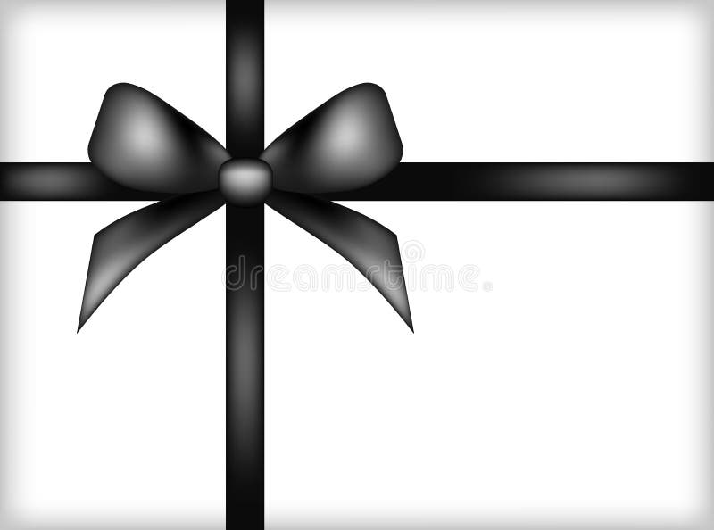 Black Ribbon Design. Eps 10 Vector Illustration Stock Vector ...