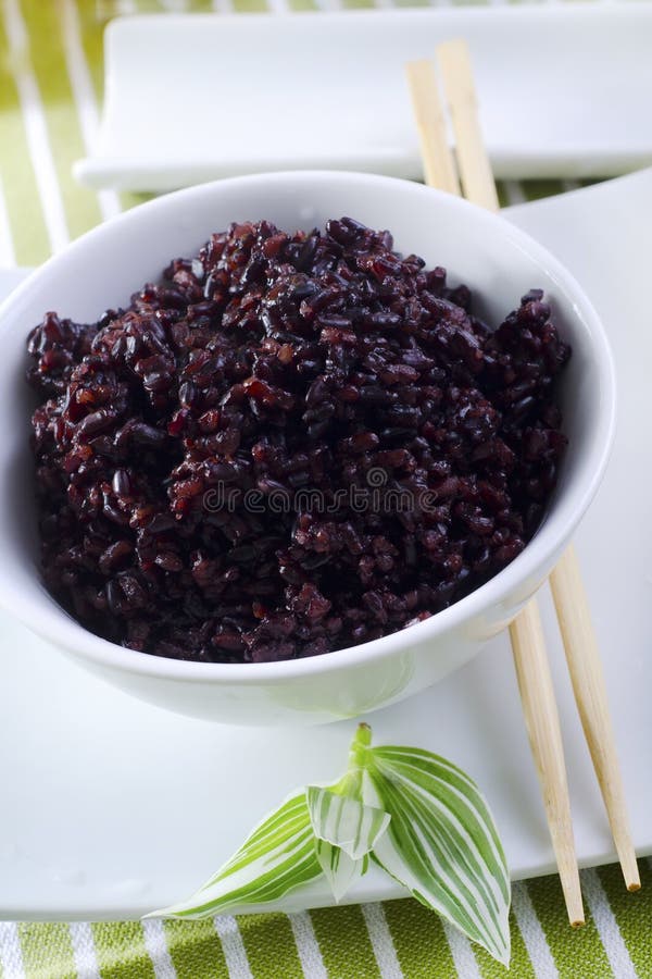 Black rice stock image. Image of macro, fine, closeup - 23357835