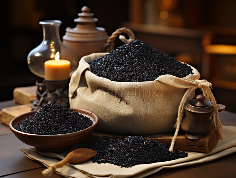 Rice Burlap Sack Sketch Hand Drawn Vector Stock Illustration ...