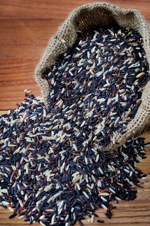 Black Rice Pile Gunny Bag Stock Photos - Free & Royalty-Free Stock ...