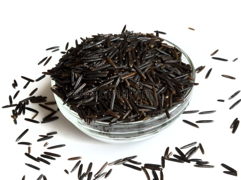 Black and white rice stock photo. Image of black, rice - 11258410
