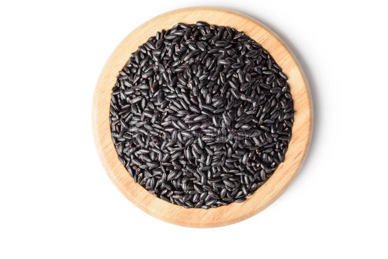Black rice stock image. Image of pile, health, asian - 56205923