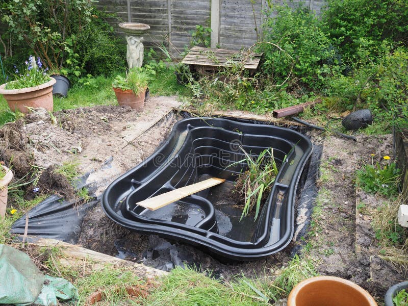 Rectangular Preformed Pond