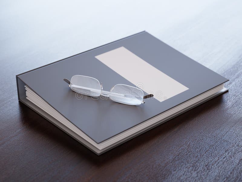 Black Ring Binder on a Table Stock Photo - Image of paper, blank: 60518144