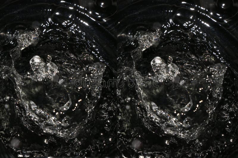 Black Ripple Water Abstract Background Stock Photo - Image of splashing ...