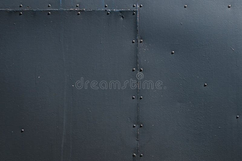 Black Riveted Sheet Metal Background Stock Photo - Image of sheet ...