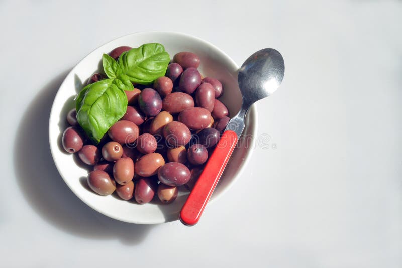 Black riviera olives stock photo. Image of food, mediterranean - 91450826