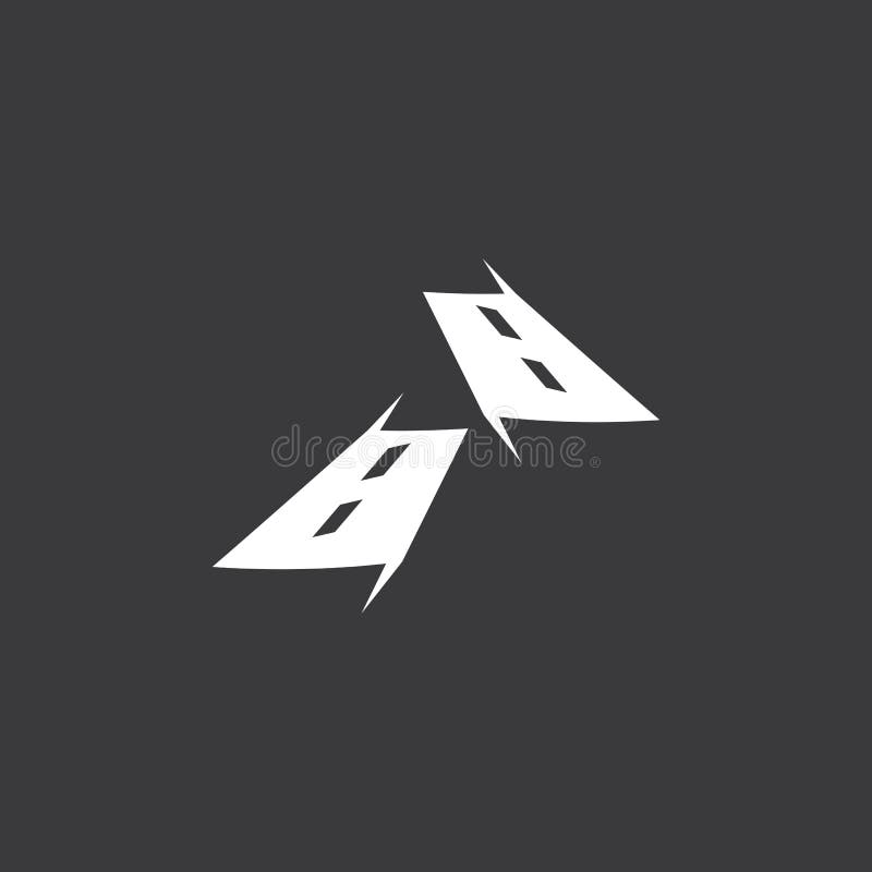 Black Road Way Logo Vector Template Stock Illustration - Illustration ...