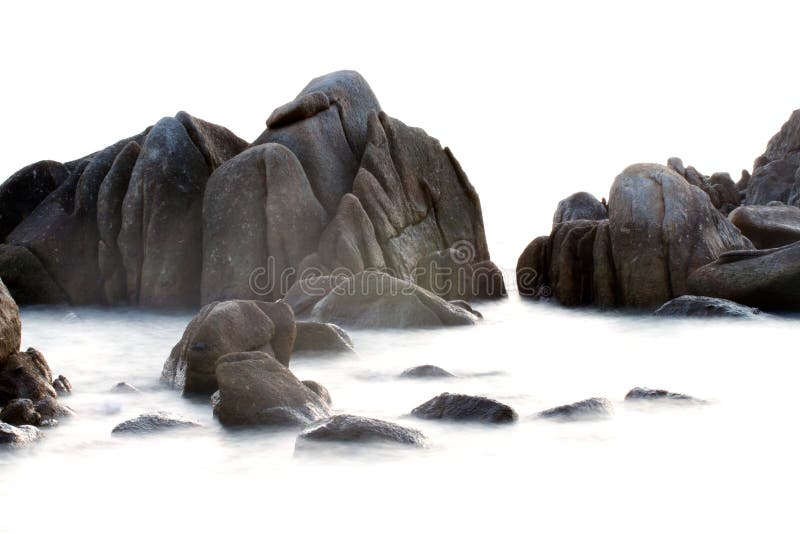 The black rock stock photo. Image of coast, beauty, landscape - 27963752