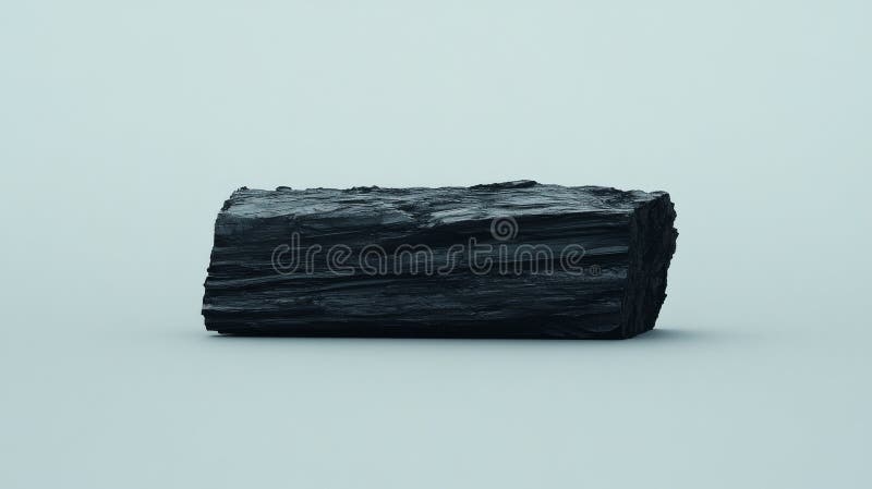 This Black Rock, Lit by a Shining Light, is Perfect for Use in Projects ...