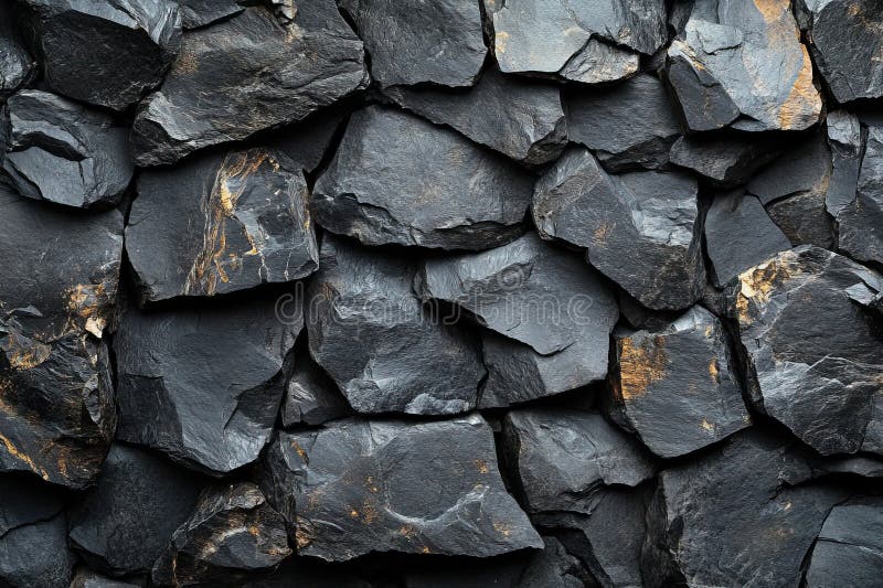 A Black Rock Texture Background, Dramatic and Natural, Design Theme ...