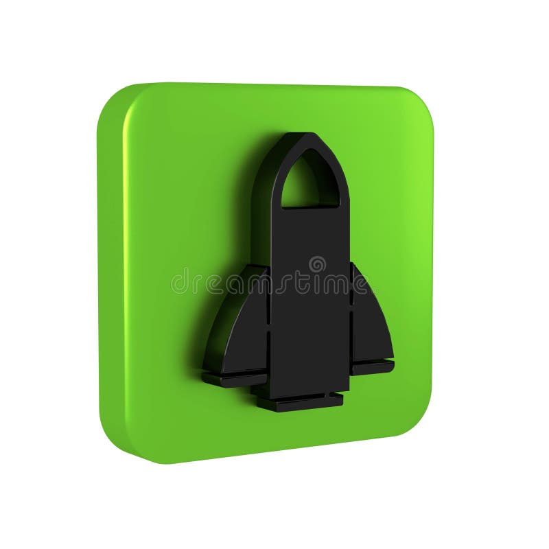 Black Cat in a Rocket Heart Stock Vector - Illustration of black ...