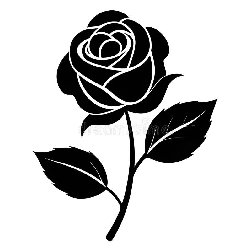 Black Rose Vector Stock Illustrations – 87,204 Black Rose Vector Stock ...
