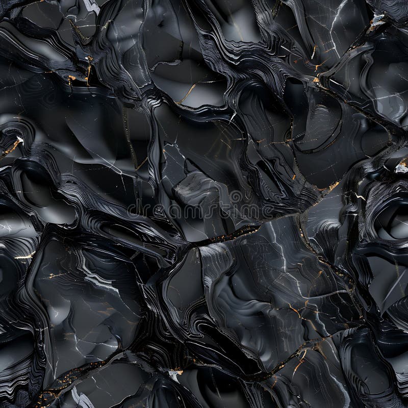 Black Rough Obsidian Face Rock, Repeating Pattern Background Stock ...