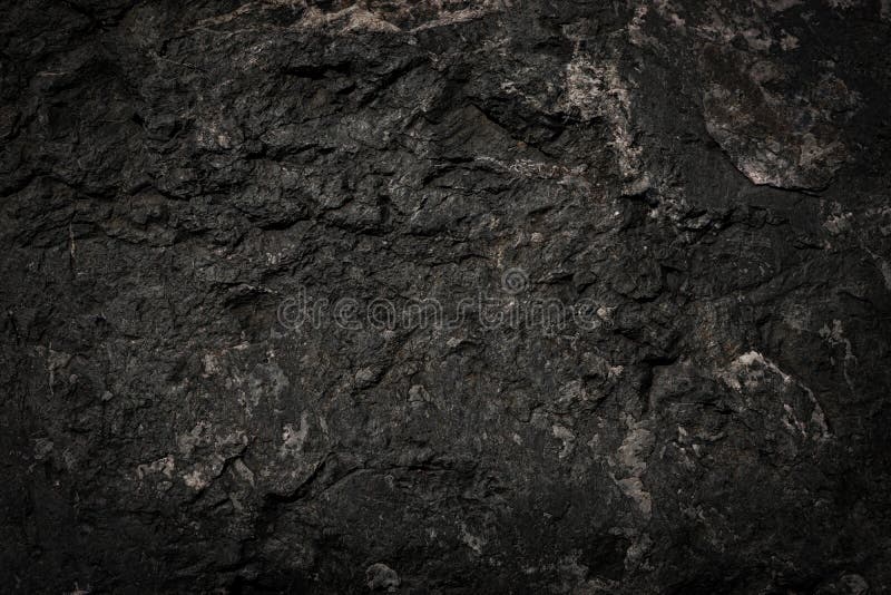 Black Rough Stone Wall Texture Stock Photo - Image of concept, marble ...