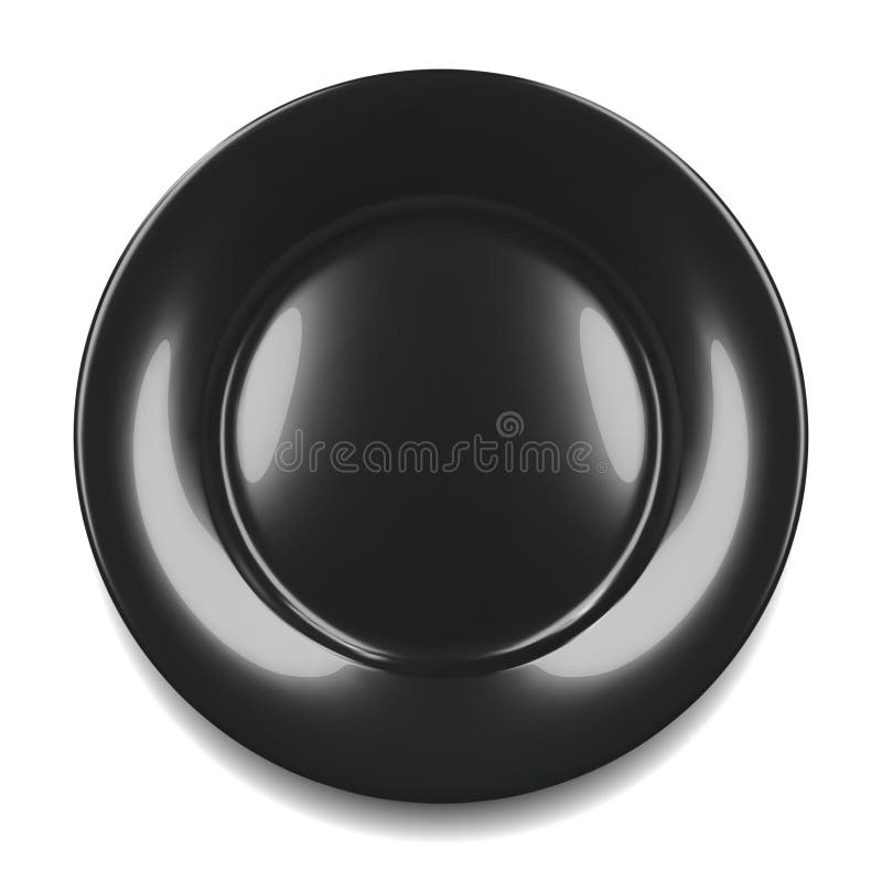 White Plate Angle White Background Stock Illustrations – 429 White ...