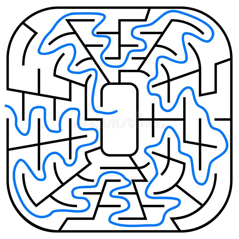 River Maze Stock Illustrations – 176 River Maze Stock Illustrations ...