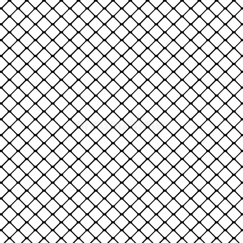 Black Rounded Square Mesh on White Background Vector Stock Vector ...