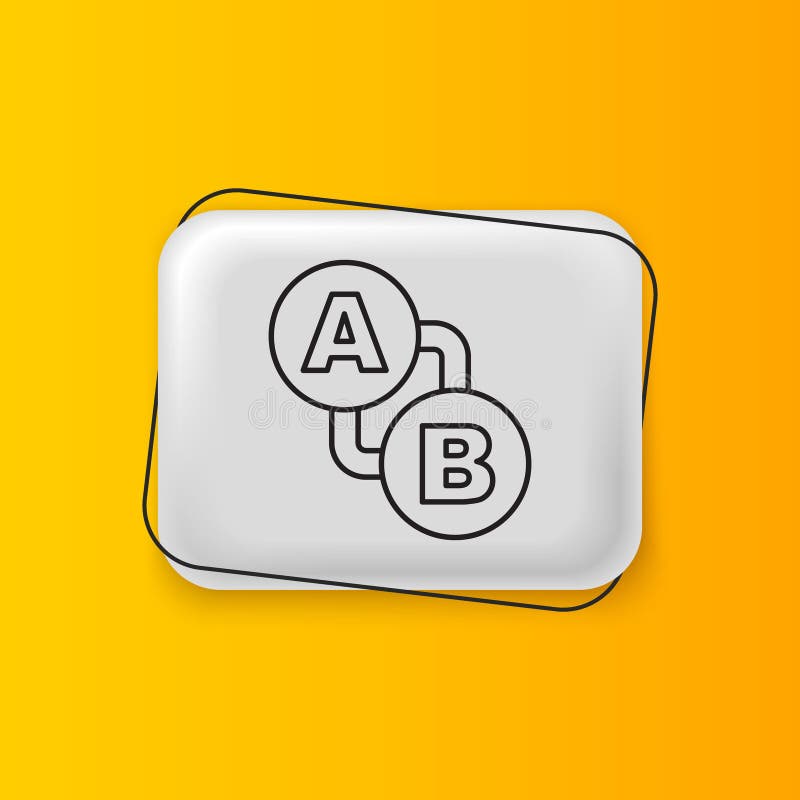 Black Route Location Icon Isolated on Yellow Background. Map Pointer ...