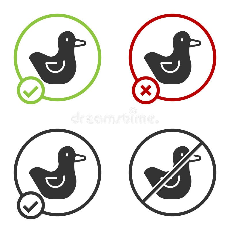 Duck Black White Stock Illustrations – 7,928 Duck Black White Stock ...