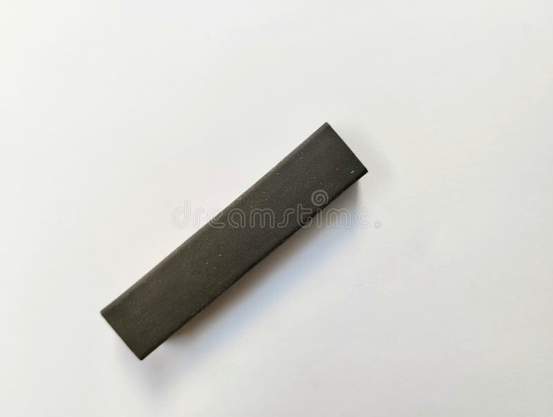 Black rubber eraser stock photo. Image of eraser, delete - 337285498