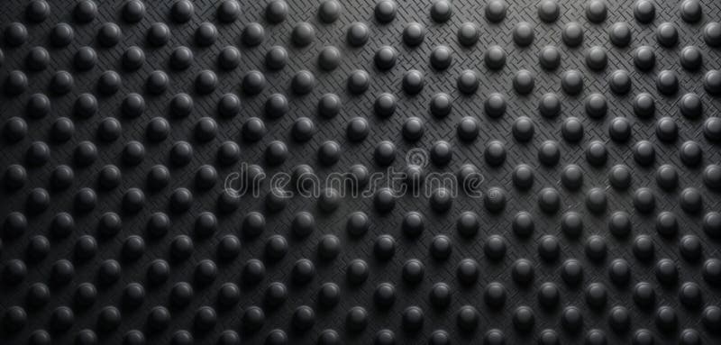 Black Rubber Texture with Circular Bumps Creates Seamless Pattern ...