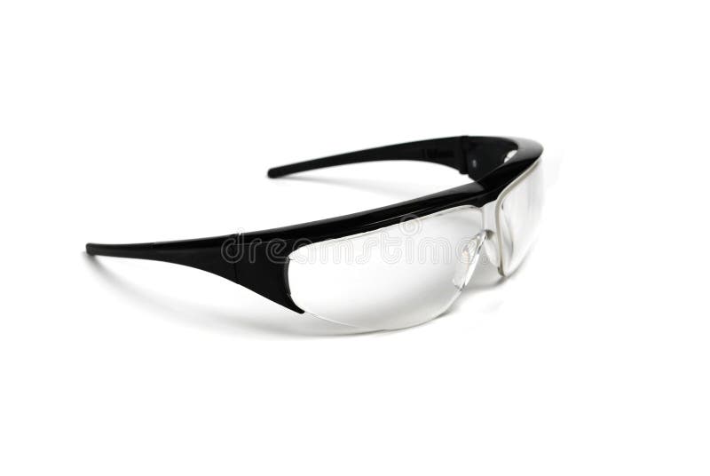 Black Safety Glasses stock photo. Image of safety, eyeglasses - 8090182